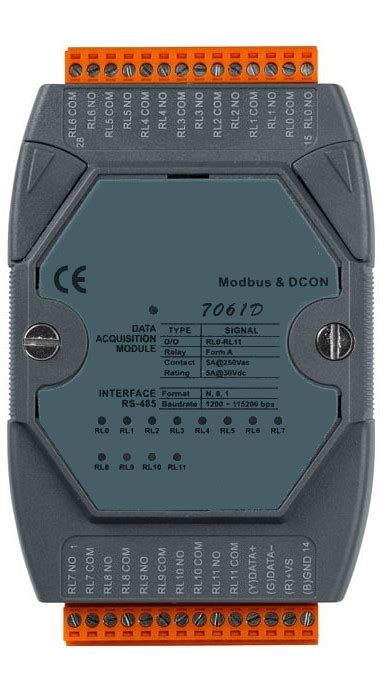 Asio 7061d 12ch Relay Module Modbus Softplc Eshop