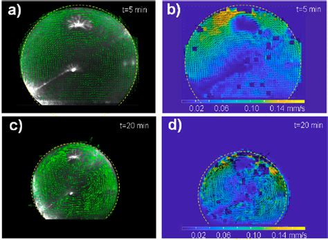 Particle Image Velocimetry Piv Analysis Of The Water Droplet Loaded Download Scientific
