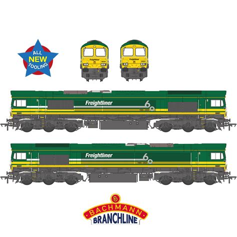 Bachmann Branchline 50 012 Class 666 66601 Freightliner 60 1965 2025