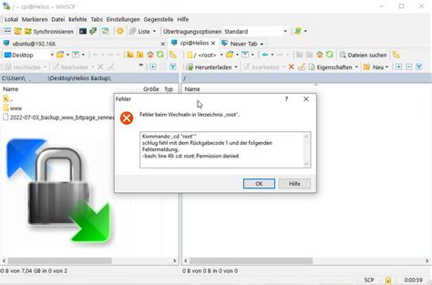 Winscp Mit Root Rechten Arbeiten Bitpagede Der Technikblog