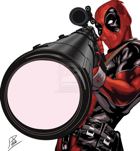 Deadpool Vector At Getdrawings Free Download