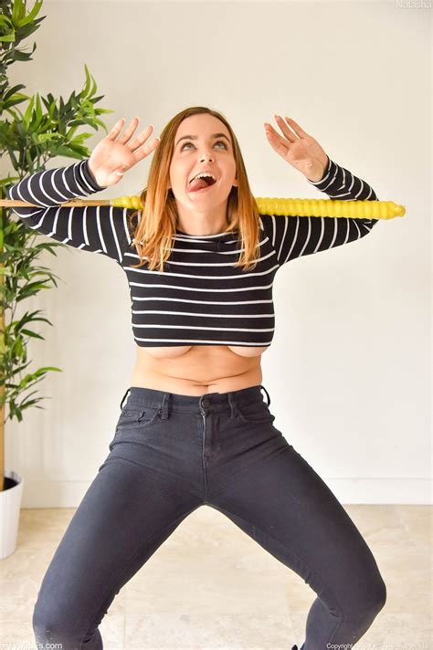 Sexy Teen Natasha Squeezes Her Huge Natural Boobs And Fists Herself