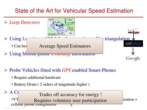 PPT Tracking Fine Grain Vehicular Speed Variations By Warping Mobile Phone Signal Strengths