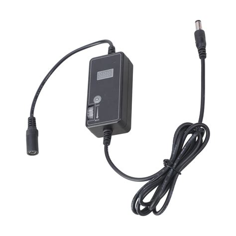 12v Variable Speed Controller With Temperature Display 55x21mm Male