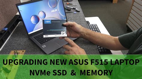 Asus Laptop Ssd And Memory Upgrade New Model Youtube