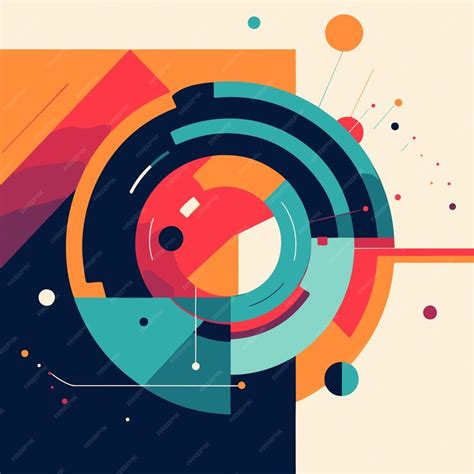 Premium Vector Abstract Background With Geometric Shapes Vector Illustration