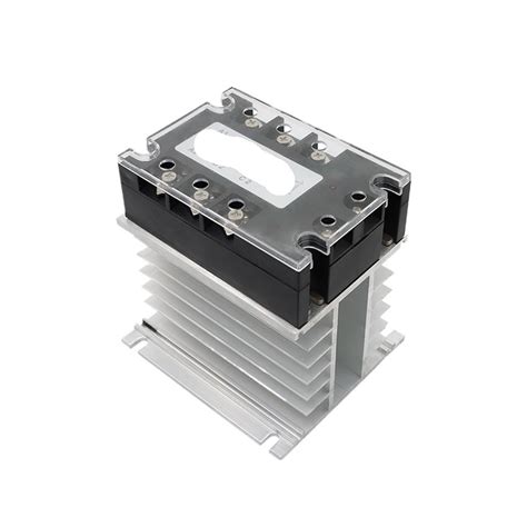 Ejywpswd Single Phase Solid State Relay Ssr Aluminum Heat Sink Dissipation Radiator Suitable For