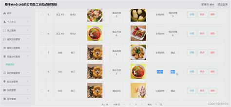 Javaphpnodejspython基于android的公司员工自助点餐系统【2024年毕设】 Csdn博客
