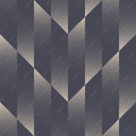 Premium Vector Checkered Tile Retro Styled Seamless Pattern Vector Dot Work Abstract Background