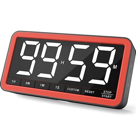 Buy Vocoo Digital Kitchen Timer With 7 8” Extra Large Display Magnetic Led Timer With 3