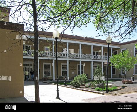 Santa Fe New Mexico Public Library Main Library Building Located
