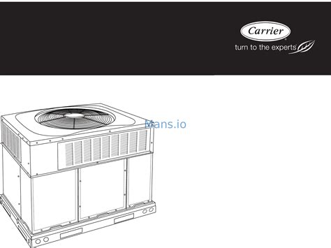 Carrier 50vg A Product Data Online