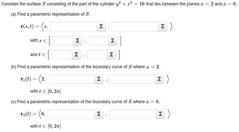 Solved Consider The Surface S Consisting Of The Part Of The