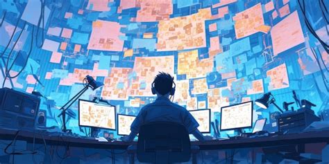 Premium Photo Digital Technology Software Development Concept Coding