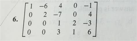 Solved Consider Each Matrix In Exercises And As The Chegg Com