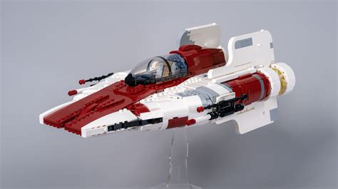 Lego Moc Ucs A Wing Starfighter Modifications By Simon Lenz