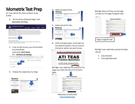 Mometrix How To With Screenshots Reference 318 345 9027 Library