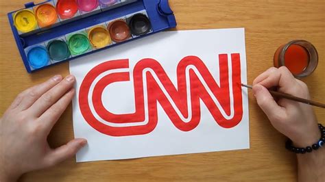 How To Draw Cnn Logo