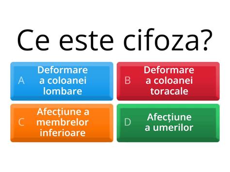 Cifoza Quiz
