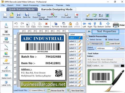 Colourful Barcode Label Maker Software Download Review