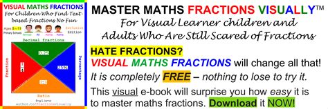 understanding fractions visually fractions visually