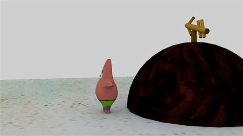 Patrick Star House 3d Model Turbosquid 1981198