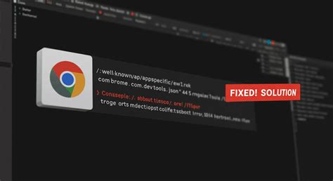 Fixed No Route Matches Url Well Knownappspecificcomchromedevtoolsjson Pratik Pathak