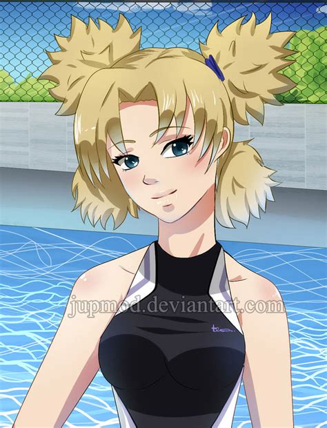 Temari Lovely High School Swimmer Closeup By Jupmod On Deviantart