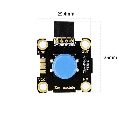 micro bit independent button module touch switch button support 3