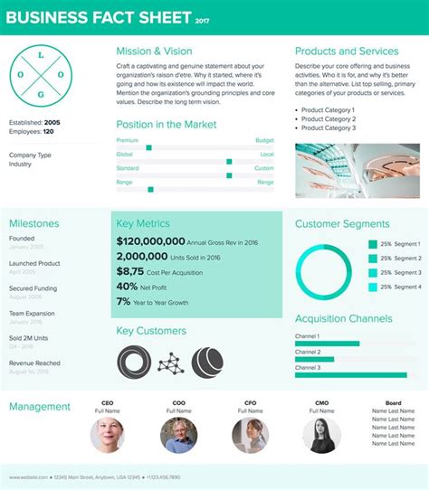 How To Create A Fact Sheet With Template And Examples Fact Sheet