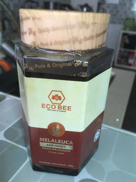 Eco Bee Melaleuca Honey Exp Sep 2030 Best For Cough Inflamed And Sore Throat Health