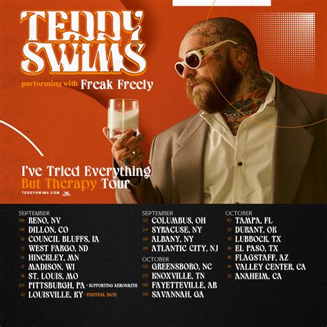 Teddy Swims Adds North American Tour Dates For Fall 2024 The Hype