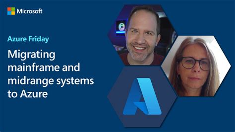 Azure Friday ⛅📺 On Twitter Learn About Mainframe And Midrange