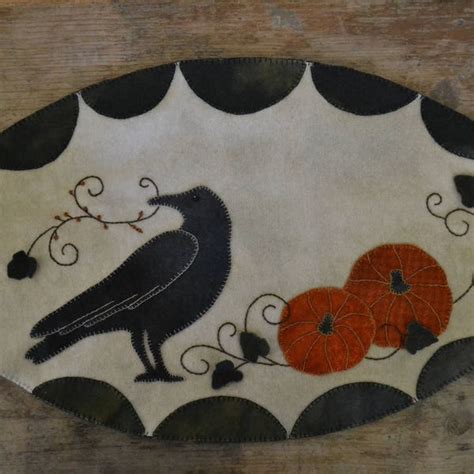 Crow Applique Etsy