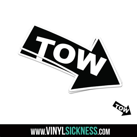 Tow Arrow Bw • Jdm Stickers Decals • Vs
