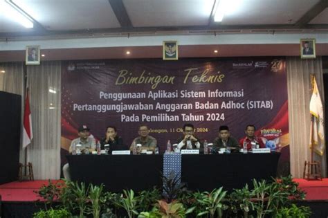 Samakan Persepsi Kpu Gelar Bimtek Penggunaan Aplikasi Sitab