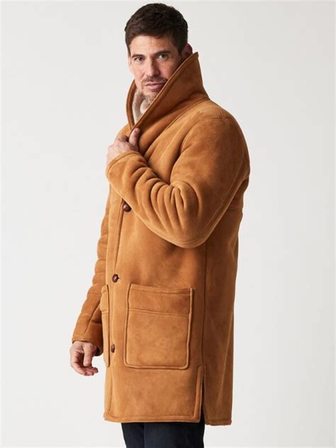 Sheepskin Coat Brandy Cream Picassco By Owen Barry Owen Barry