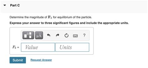Solved Consider The Forces Applied To The Particle Shown In