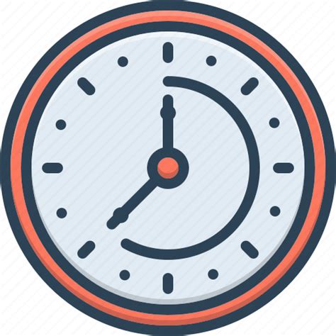 Clock Stopwatch Countdown Clockwise Wall Clock Analogue Timepiece Icon Download On