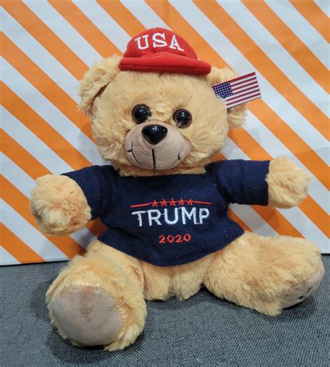 Trump Bear Donald Trump Bear Teddy Bear Trumpy Bear Etsy