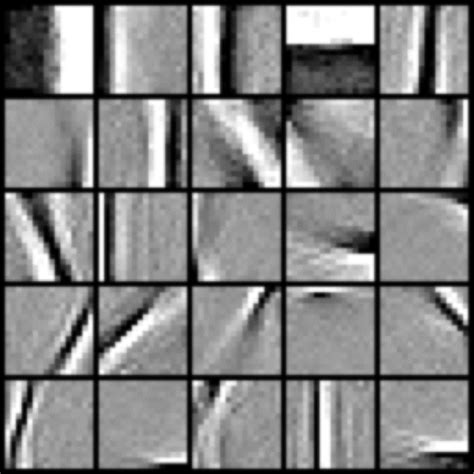 The Dct Basis Functions Left And The Ica Basis Functions Right Used Download Scientific