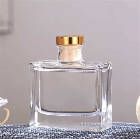 Square Diffuser Bottles 100ml Custom Glass Bottles Jars And Glass Container Manufacturer