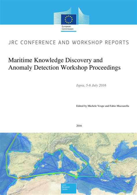 Pdf Maritime Knowledge Discovery And Anomaly Detection Workshop
