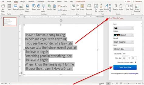 How To Create A Word Cloud In PowerPoint