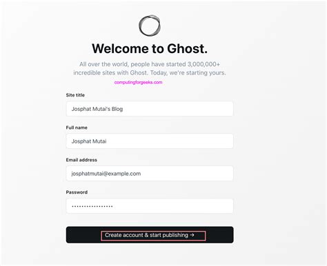 Install Ghost Cms On Ubuntu 220420041804 Computingforgeeks