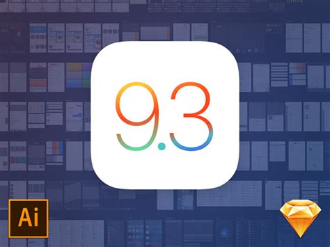 IOS 9 3 UI Kit For Illustrator And Sketch Freebiesbug