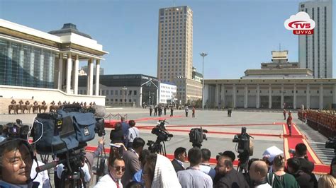 ШУУД ОХУ ын Ерөнхийлөгч В В Путины албан ёсны айлчлал эхэлж байна Youtube