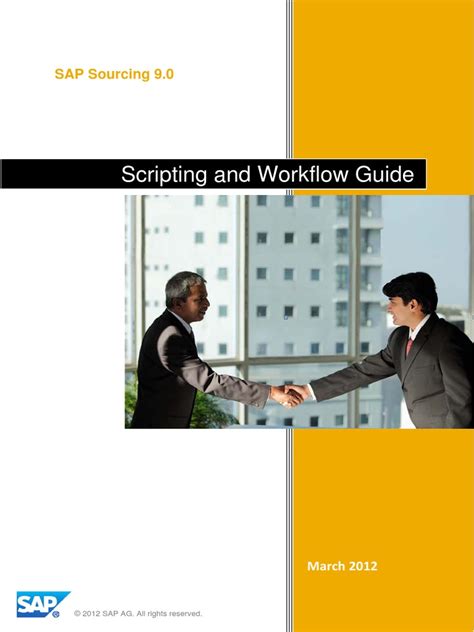scripting and workflow guide sap sourcing 9 0 pdf scripting language class computer