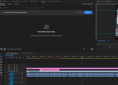 Solved Transcript And Cc On Premiere Adobe Product Community 13827604