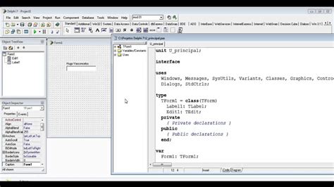 Curso De Delphi Sistemas Aula 04 Salvando O Projeto Youtube